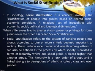 Max Weber's theory of social stratification | PPTX