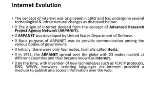 Web essentials clients, servers and communication – the internet – basic internet protocols ...