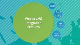Webex lms integration - Paradiso Solutions | PPT