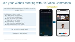 Go Mobile with Cisco Webex | PDF