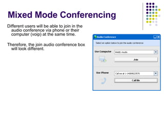 Web Ex Upgrade Presentation | PPT