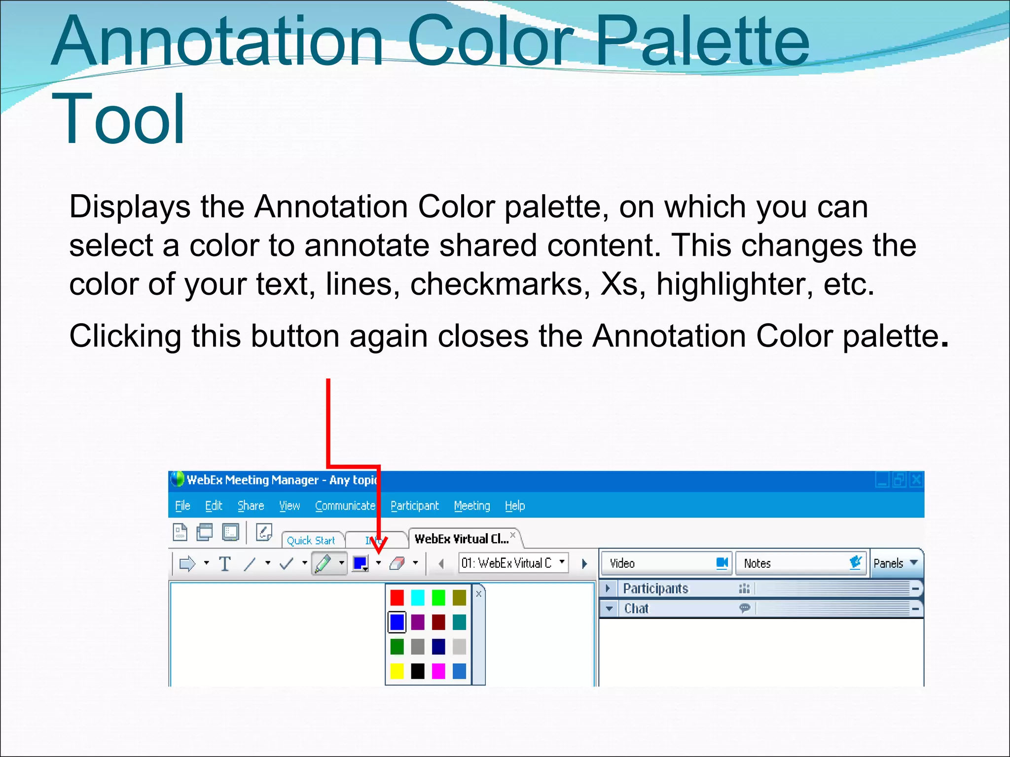 WebEx Virtual Interactive Classroom | PPT
