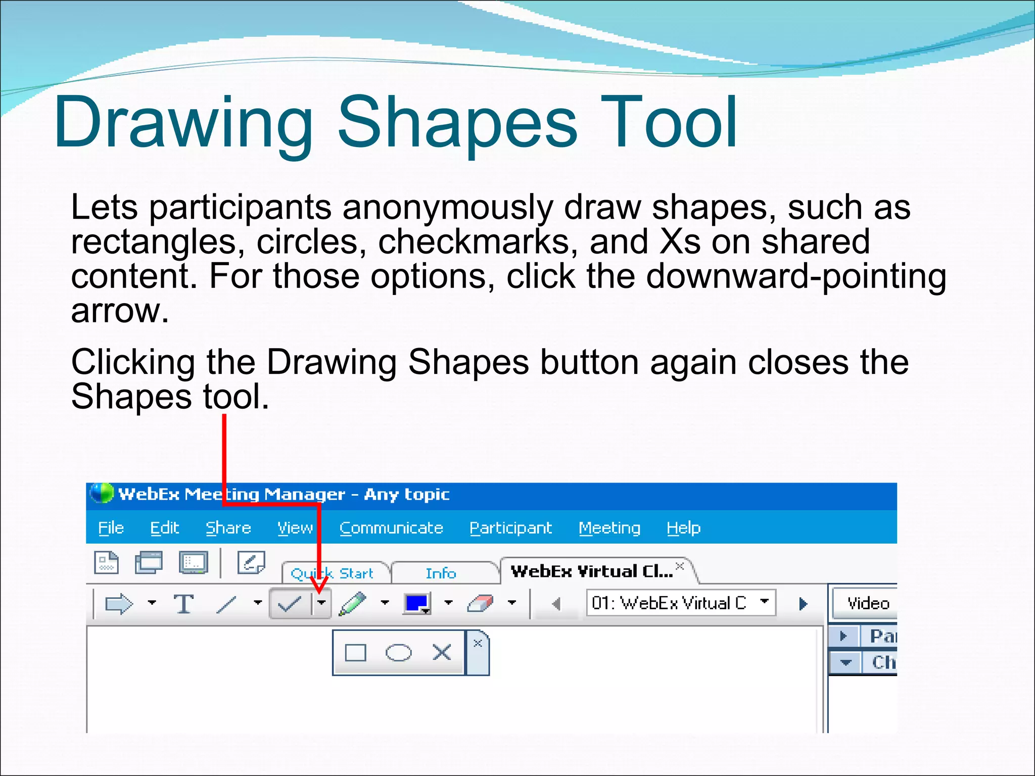 WebEx Virtual Interactive Classroom | PPT