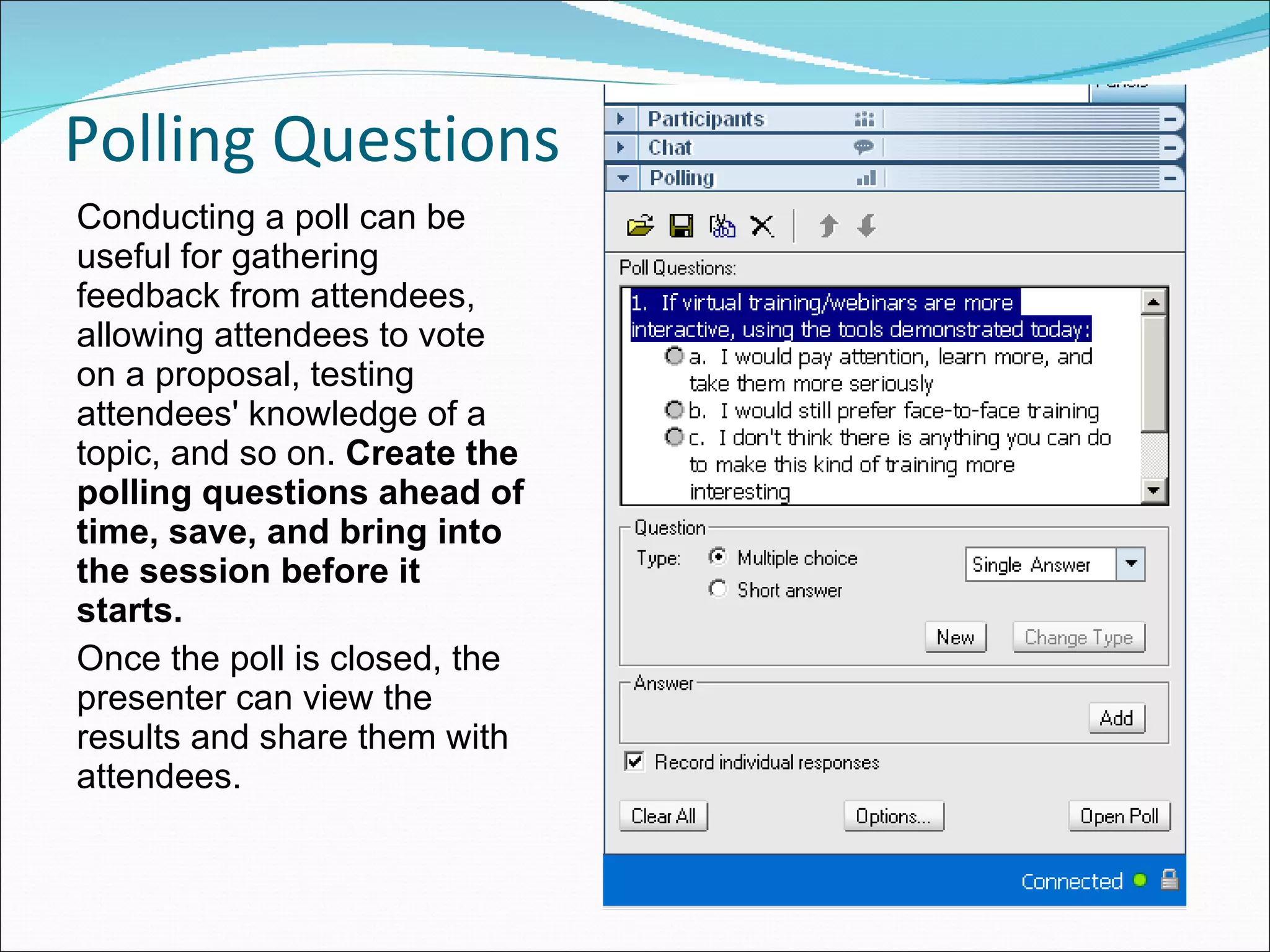 WebEx Virtual Interactive Classroom | PPT