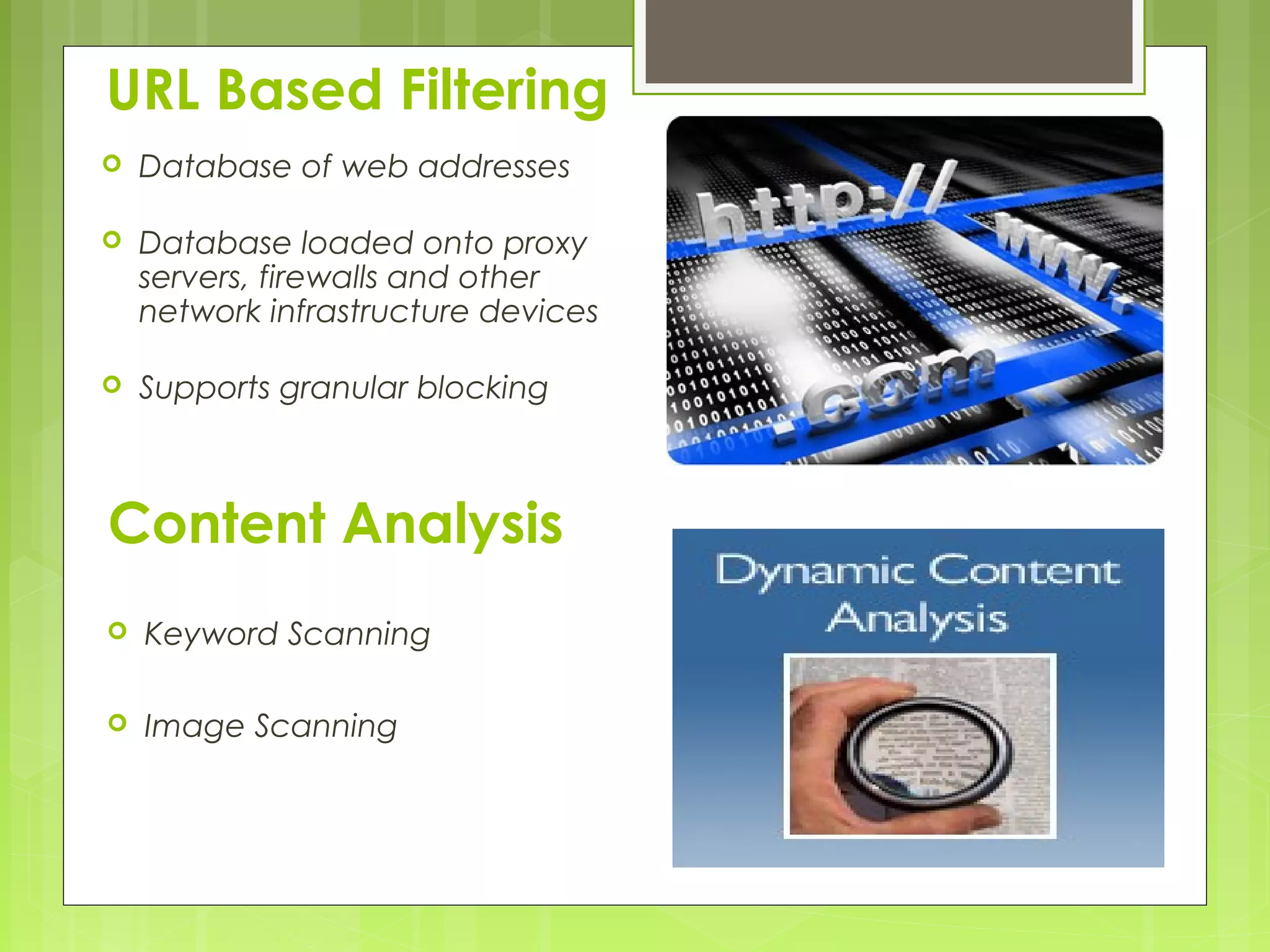 Web filtering through Software | PPT