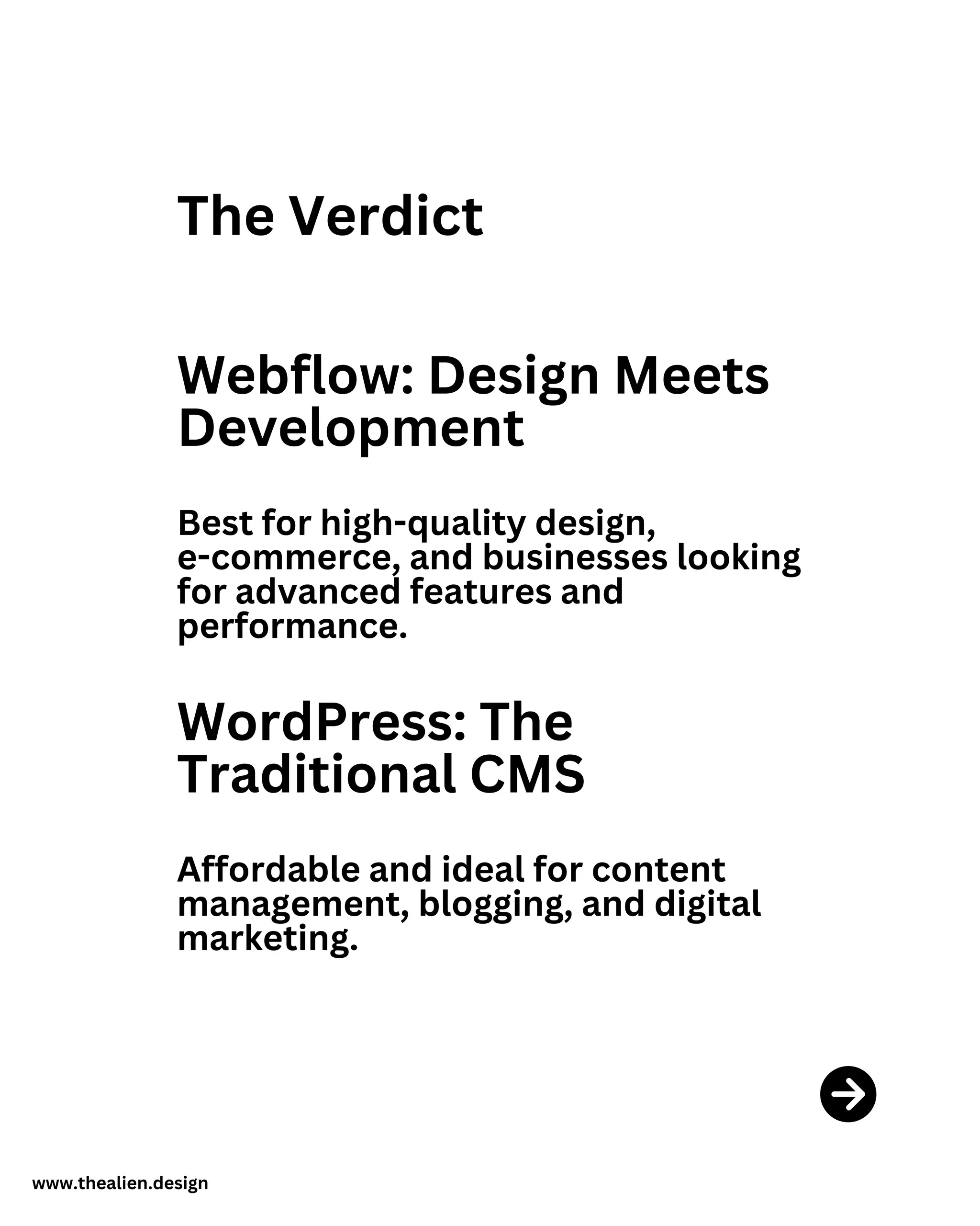 Webflow vs WordPress: Which is Better Website Builder? | PDF