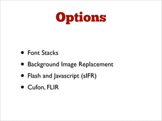Font Embedding With CSS3 | PDF | Web Design and HTML | Internet