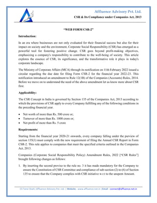 Web Form CSR 2 - CSR & Its Compliance under Companies Act, 2013.pdf