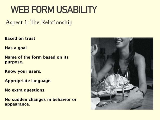 Web Form Usability | PPT