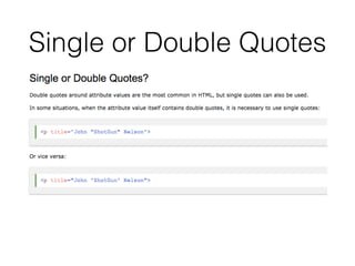 Web front end development introduction to html css and javascript | PPT