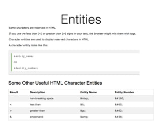 Web front end development introduction to html css and javascript | PPT