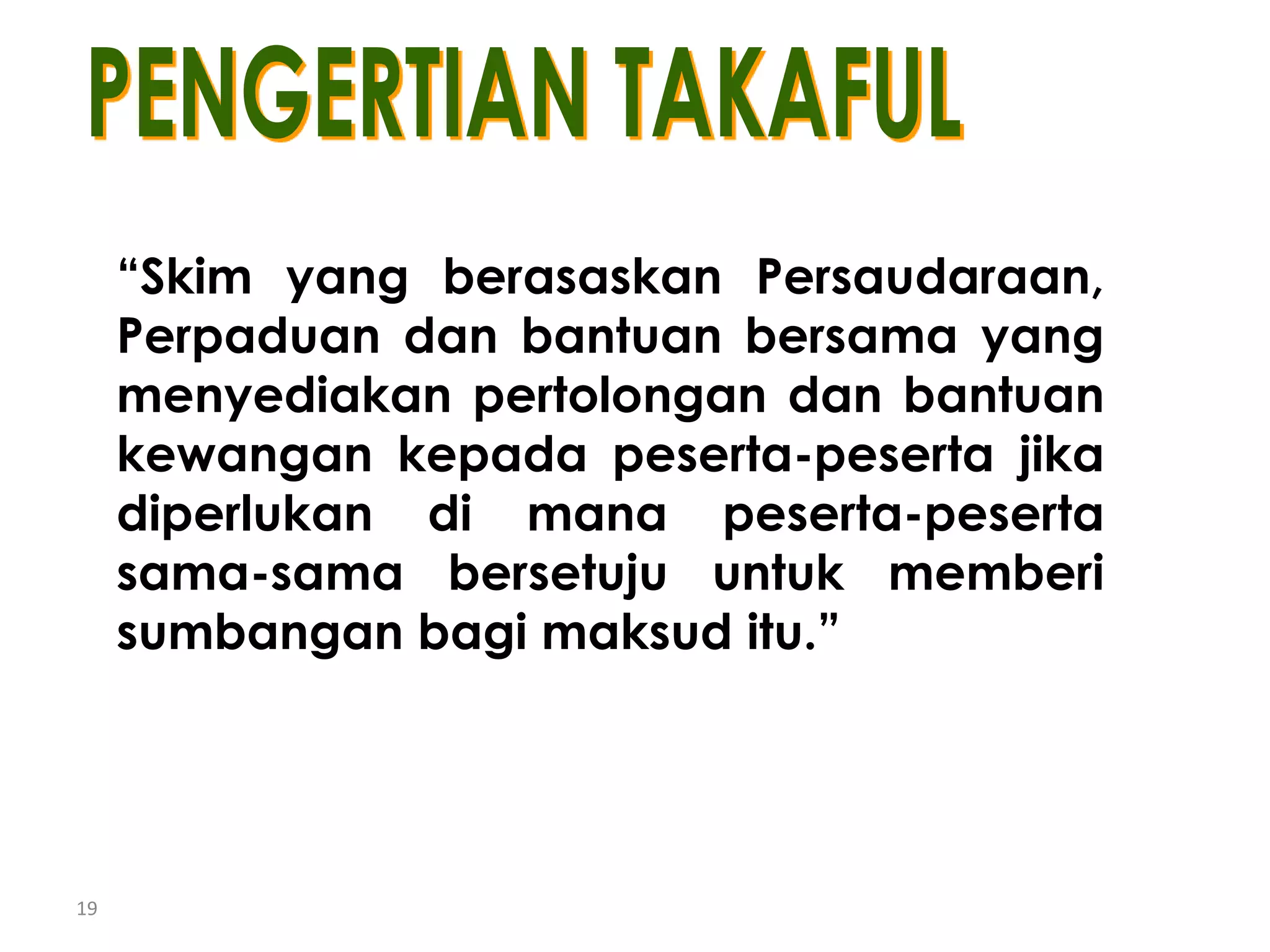 PRODUK ETIQA TAKAFUL | PPTX