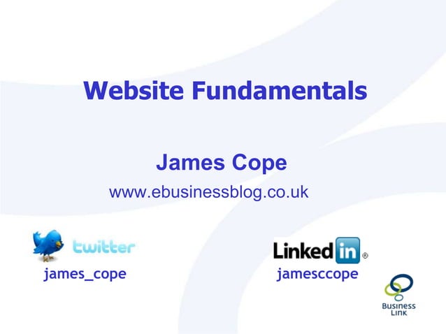 Web Fundamentals | PPT