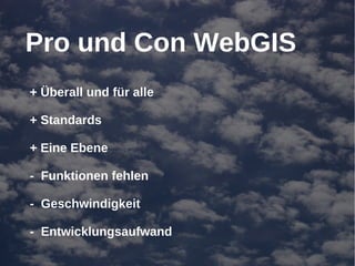 WebGIS versus DesktopGIS | PDF | Computing | Technology & Computing