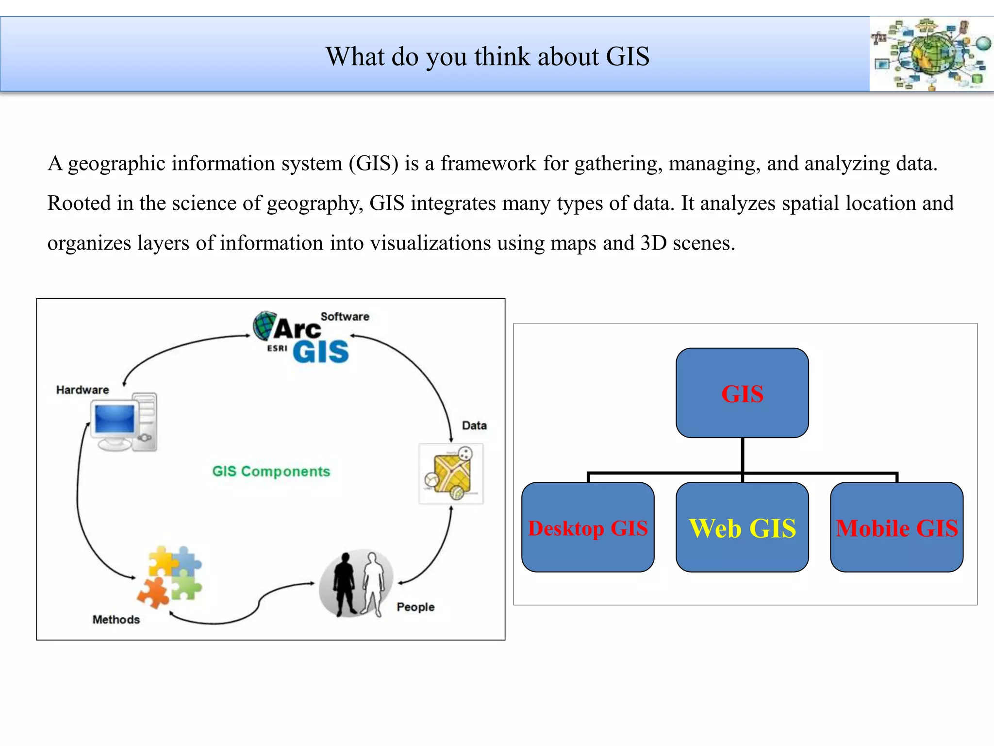 Web GIS using Google Map and QGIS | PPTX