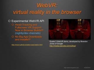 WebGL: The Next Generation | PPTX | 3-D Graphics | Computer Software ...