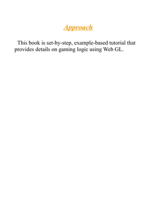 Webgl game development. | PDF