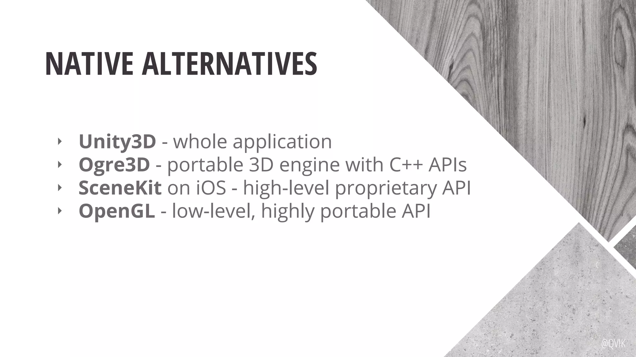 Webgl In Native Applications Ppt