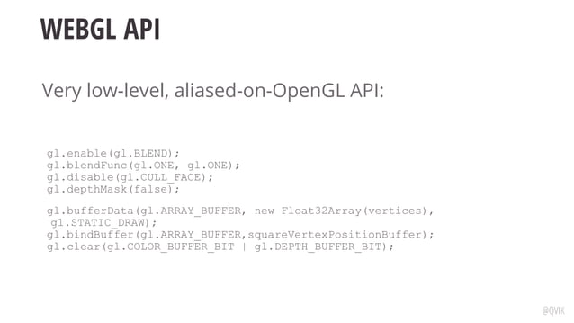 Webgl In Native Applications Ppt