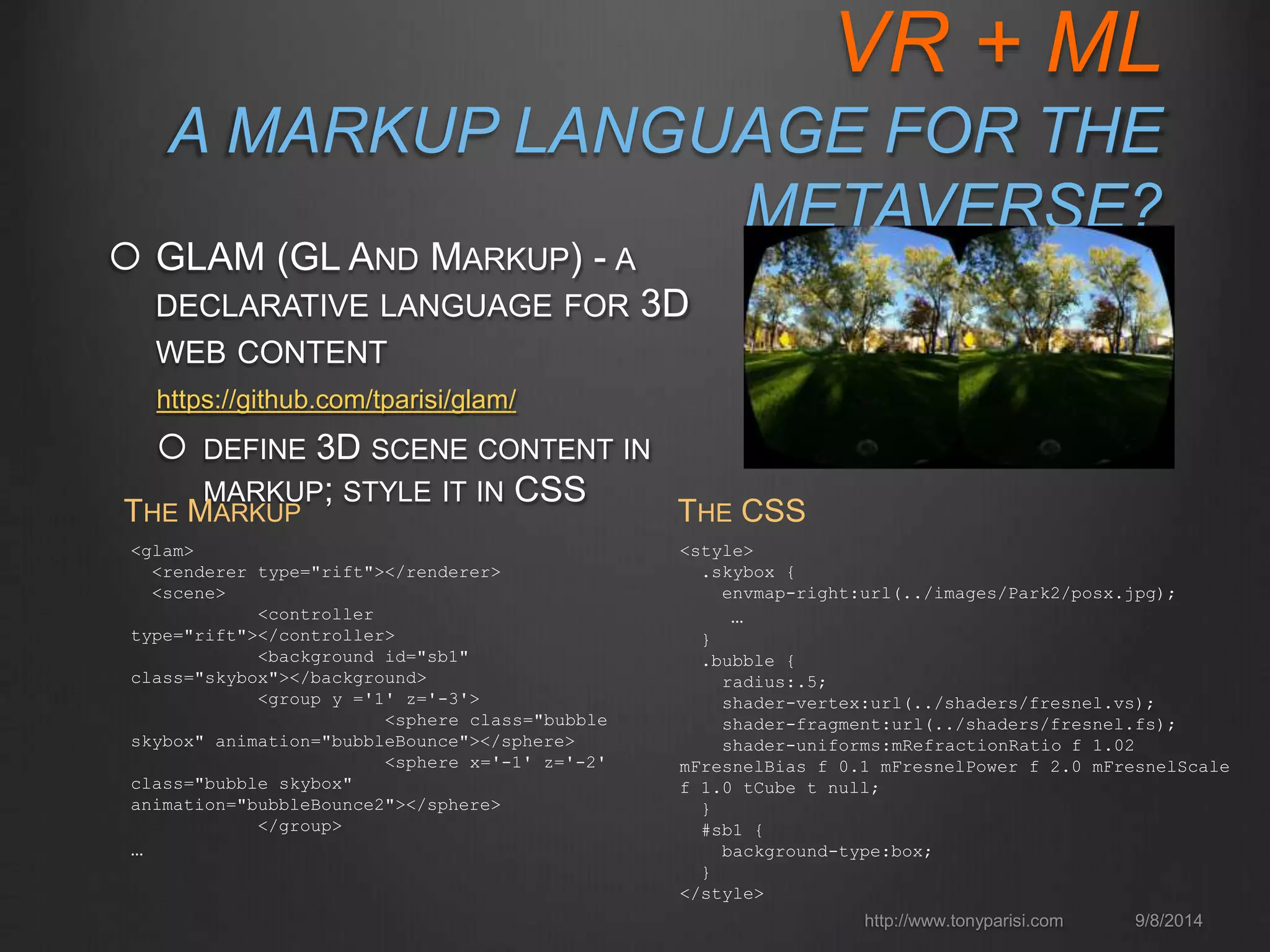 WebGL, WebVR and the Metaverse | PPTX