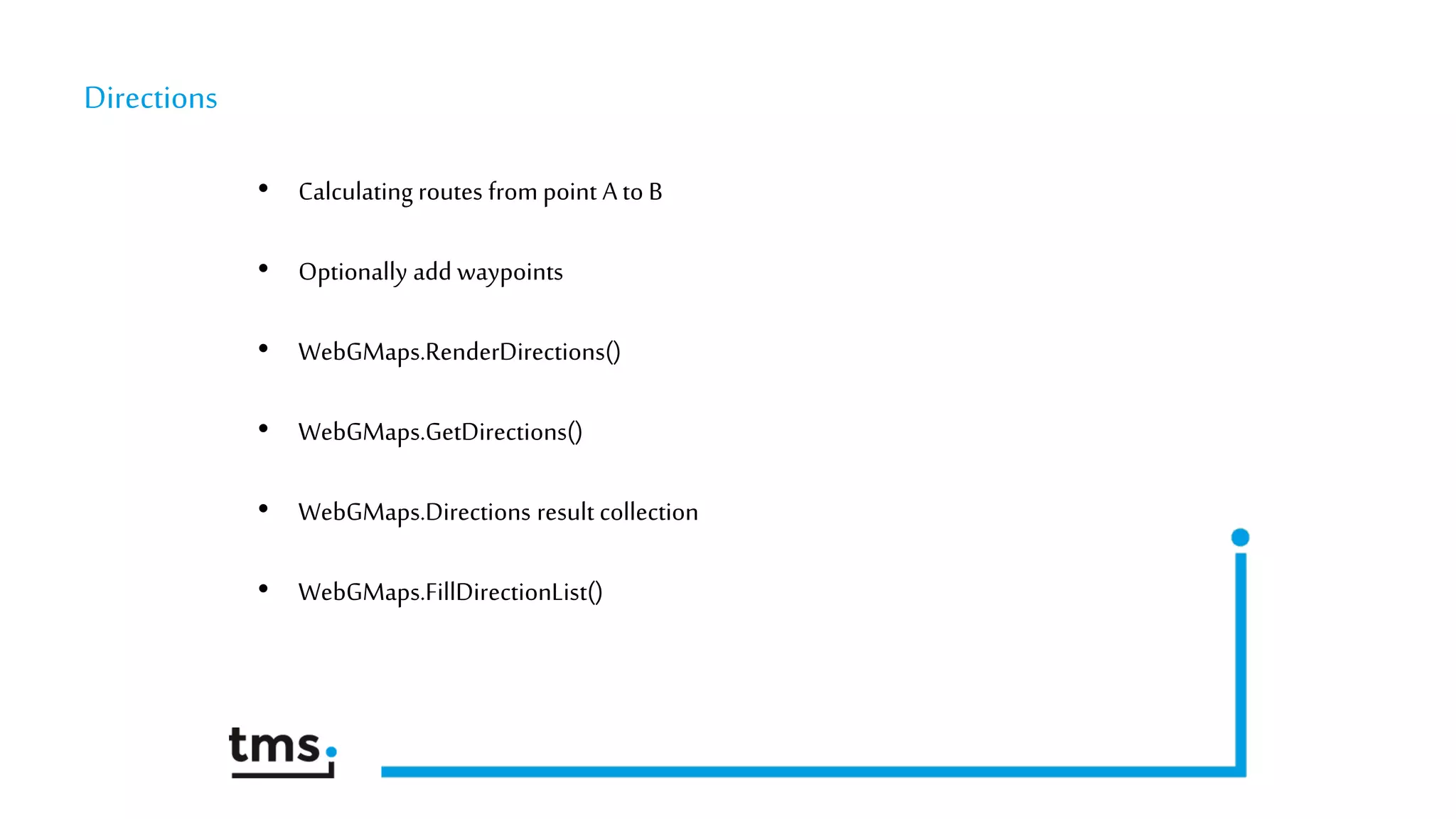 TMS Google Mapping Components | PPTX