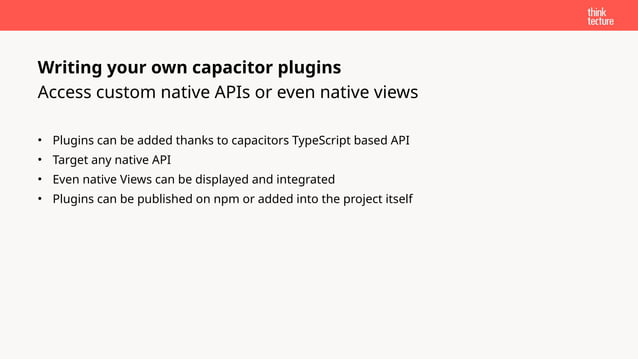 Web goes Native - iOS und Android Apps mit dem Ionic & Capacitor ...