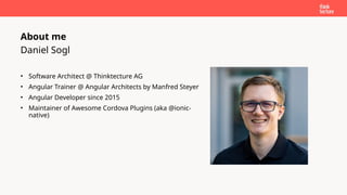 Web goes Native - iOS und Android Apps mit dem Ionic & Capacitor Framework | PPT