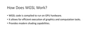 WebGPU Compute - High Performance Compute Power - The Whats and Whys | PDF