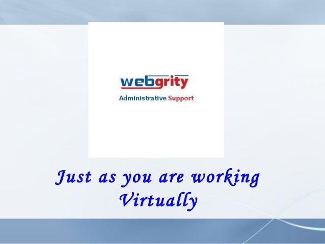 Webgrity Administrative Support