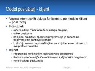 Principi rada WWW-a | PPTX