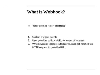 Webhook & Mailhook | PDF