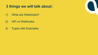 What are webhooks and APIs? Simplified!! | PPTX