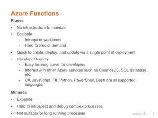 Webhooks with Azure Functions - Live 360 Conference | PPT