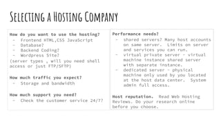 Web hosting Free Hosting | PPT