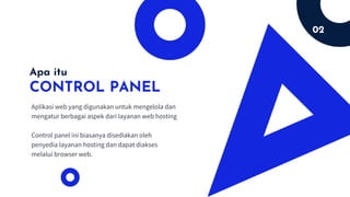 Teknologi Aplikasi Web III : Control Panel | PPT