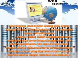 Web hosting ppt | PPTX