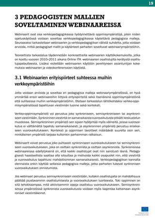Webinaarien pedagoginen selvitysraportti (Raportti) | PDF