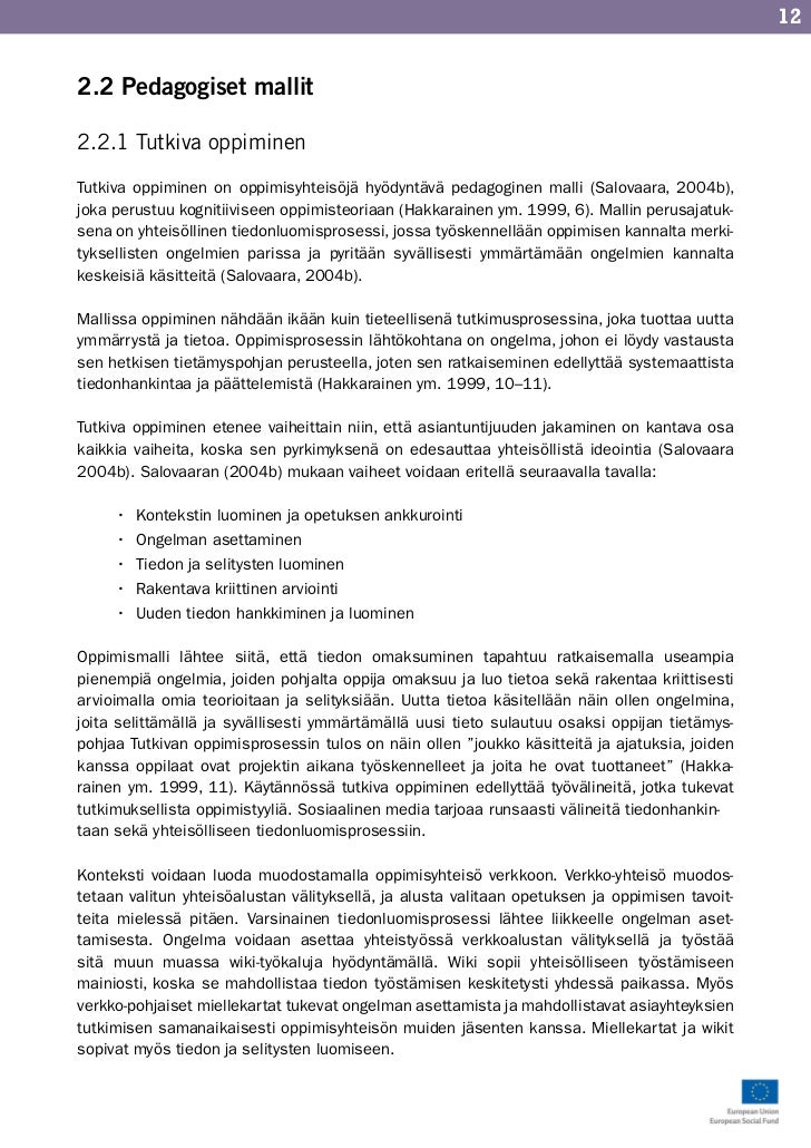 Webinaarien pedagoginen selvitysraportti (Raportti)