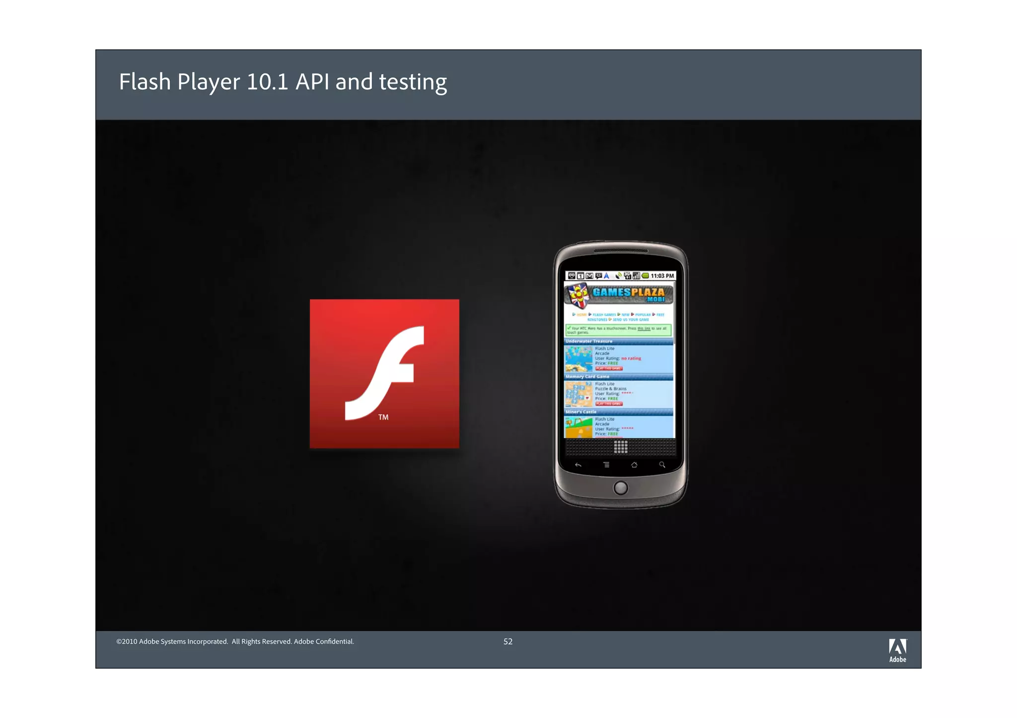 Innovation and the Adobe Flash Platform