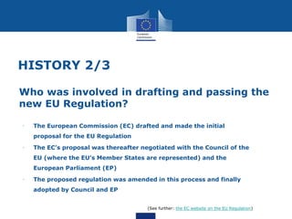 EU regulation: history, aim, due diligence | PPTX