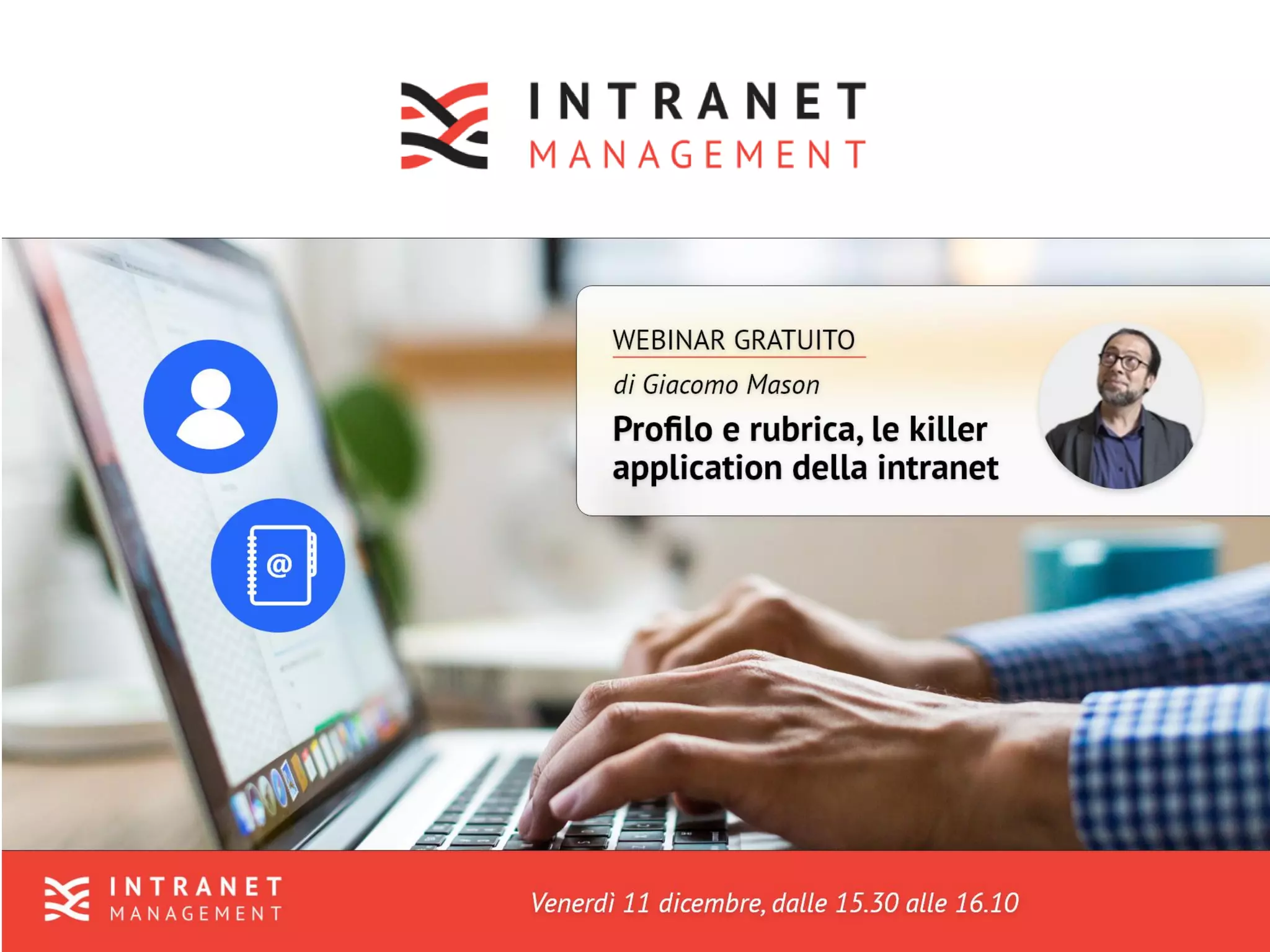 profilo e rubrica, le killer application della intranet - Webinar - [Intranet Management] | PDF