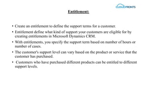 Service Module in CRM with Parature | PPTX