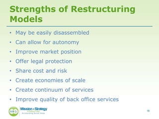 Introduction to Nonprofit Strategic Restructuring | PPTX