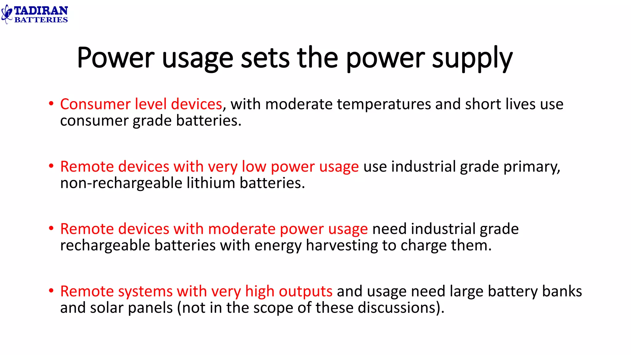 powering remote devices | PPT