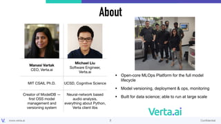 Robust MLOps with Open-Source: ModelDB, Docker, Jenkins, and Prometheus | PPT