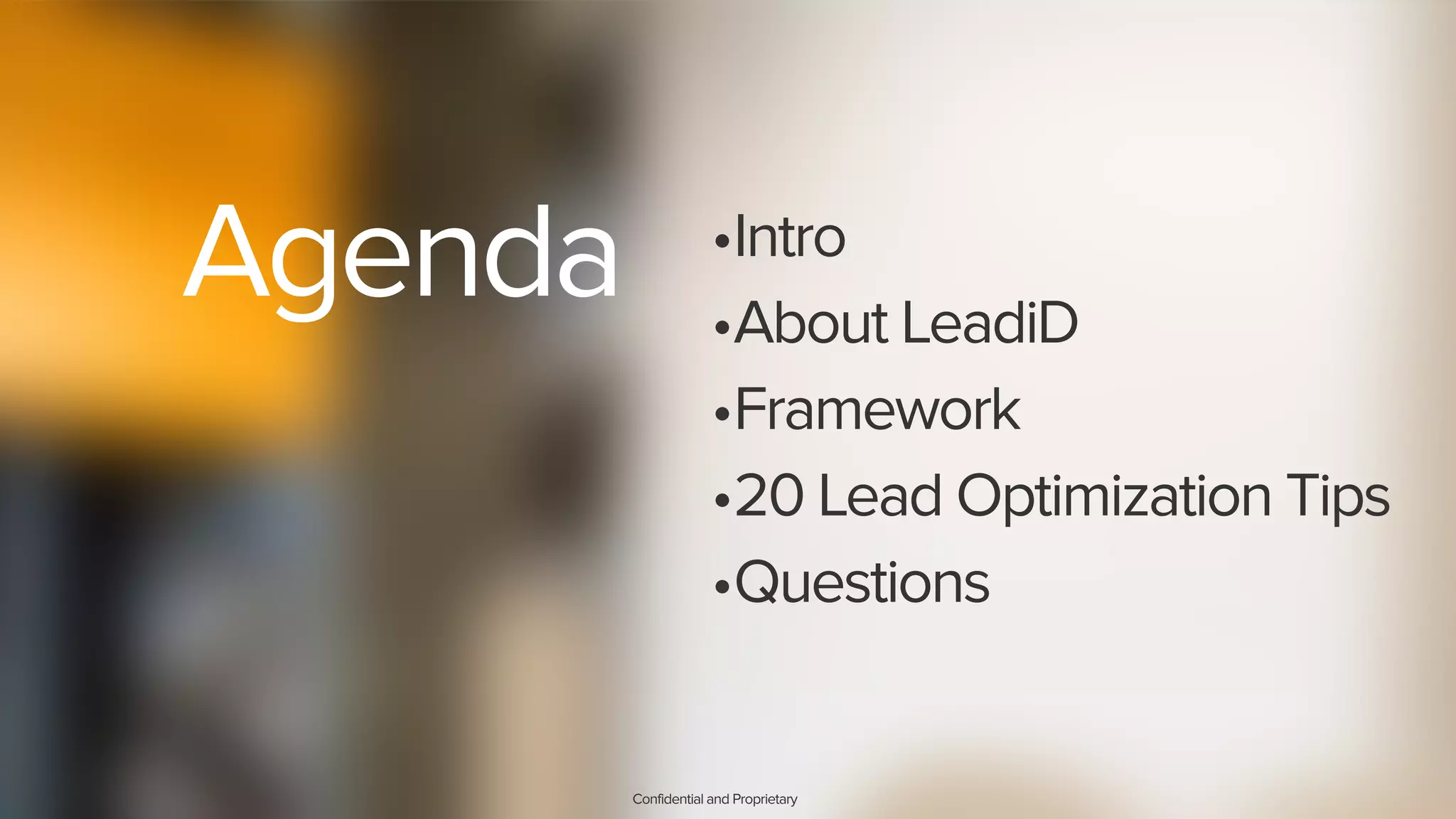 20 Lead Optimization Ideas in 20 Minutes | PDF