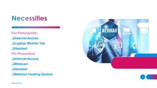 Webinar | PDF | Web Conferencing | Computer Software and Applications