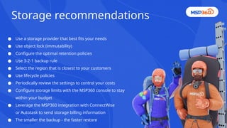 Storage 101: A Deep Dive into Cloud and Local Storage With MSP360 | PPTX