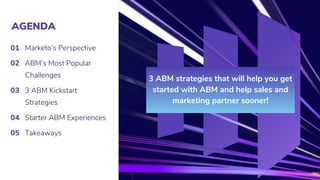3 Strategies That Kick-Start your ABM using AI | PPT