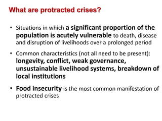 Webinar 5 on resilience: Gender equality for resilience in protracted ...